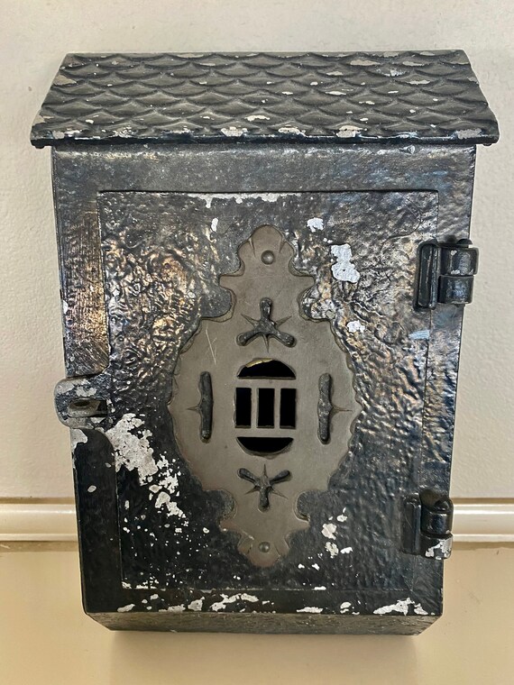 Antique Metal Mailbox 'american Device Mfg Co. 1930's | Etsy