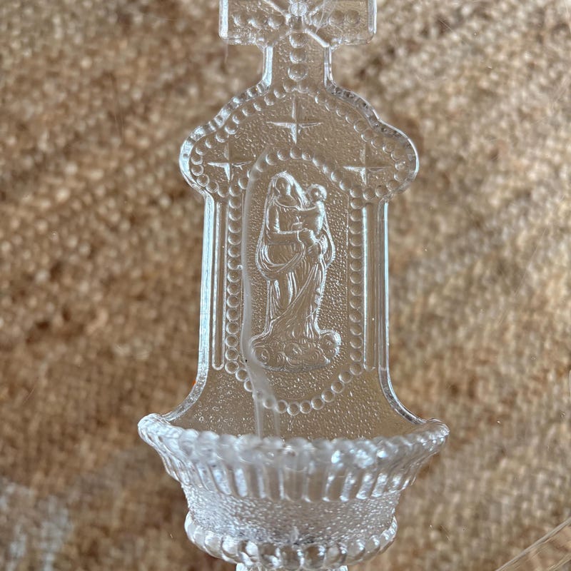 Catholic Font Figurine - Etsy