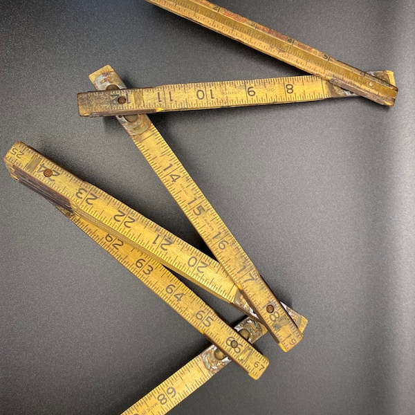 Vintage Folding Yard Stick - Etsy
