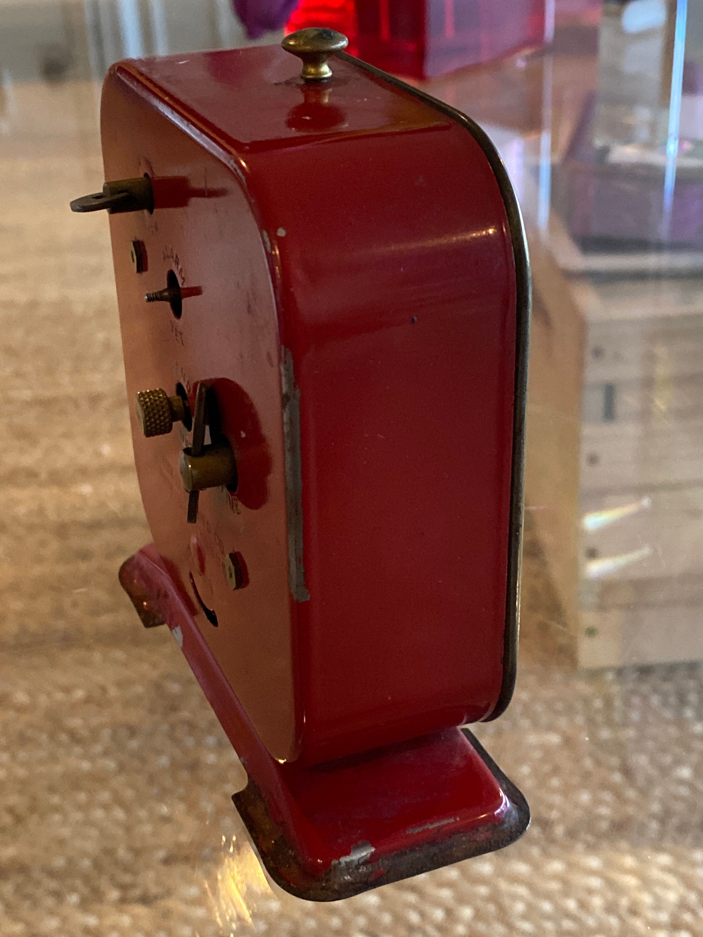 Vintage Lux Animated Alarm Clock 1950’s - Etsy