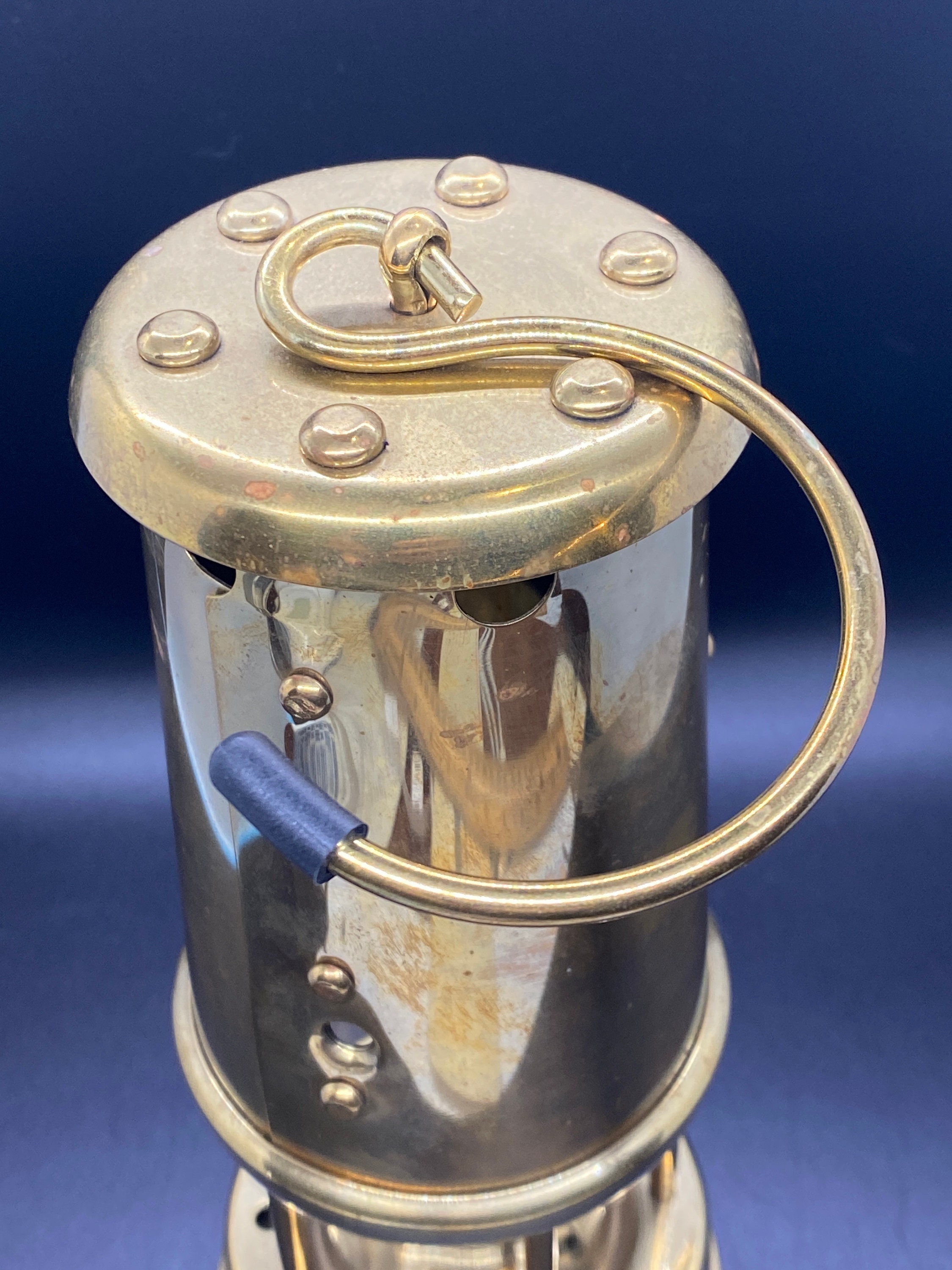 Vintage British Coal Mining Safety Miners Lamp Wales UK - Etsy