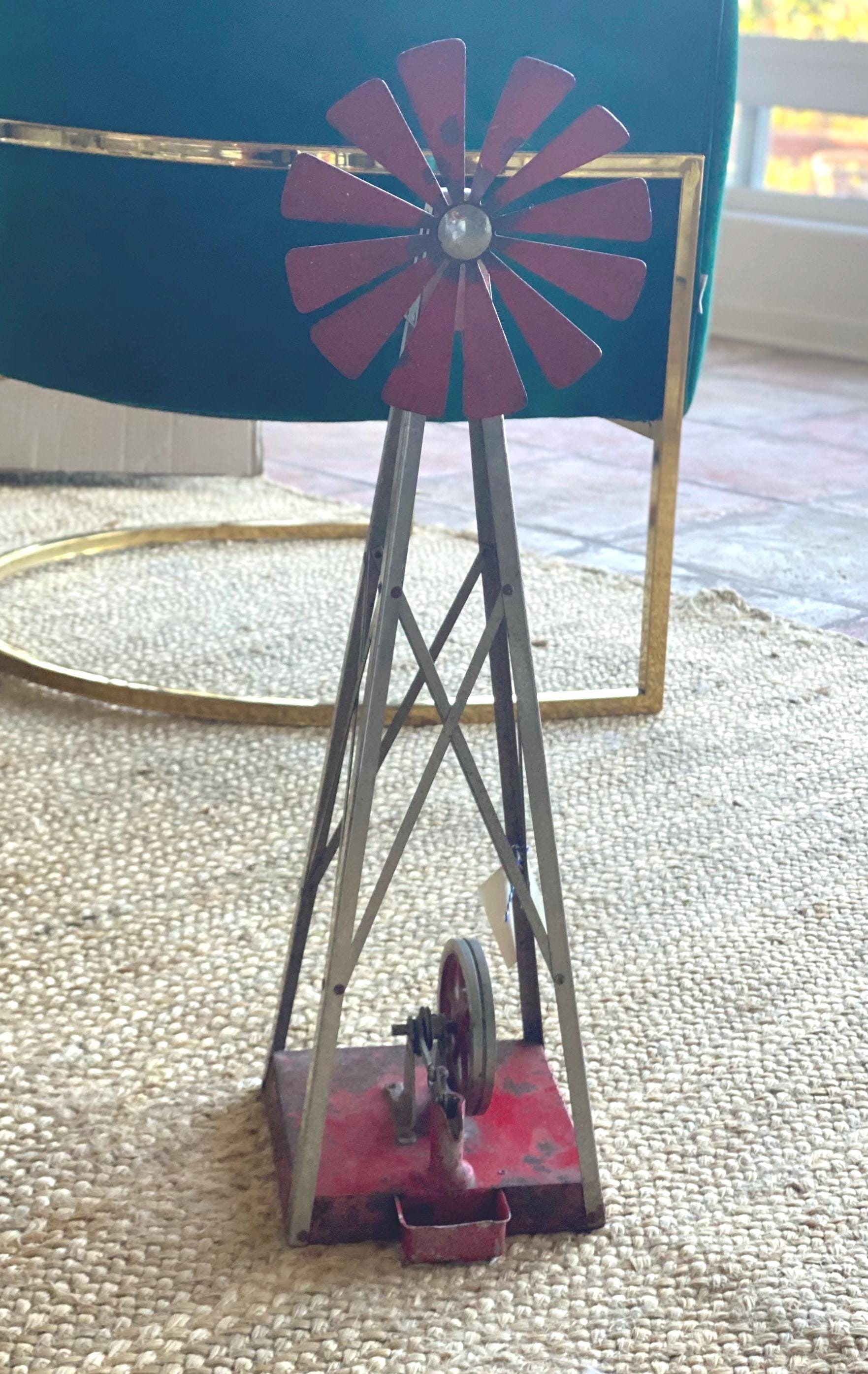 Antique Empire Toy Live Steam Windmill Pump RED - Etsy