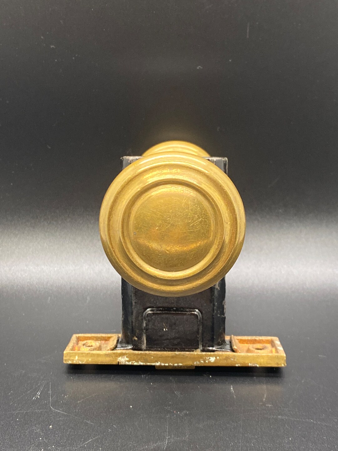 Vintage Classic Colonial Style Brass Door Knob Set - Etsy