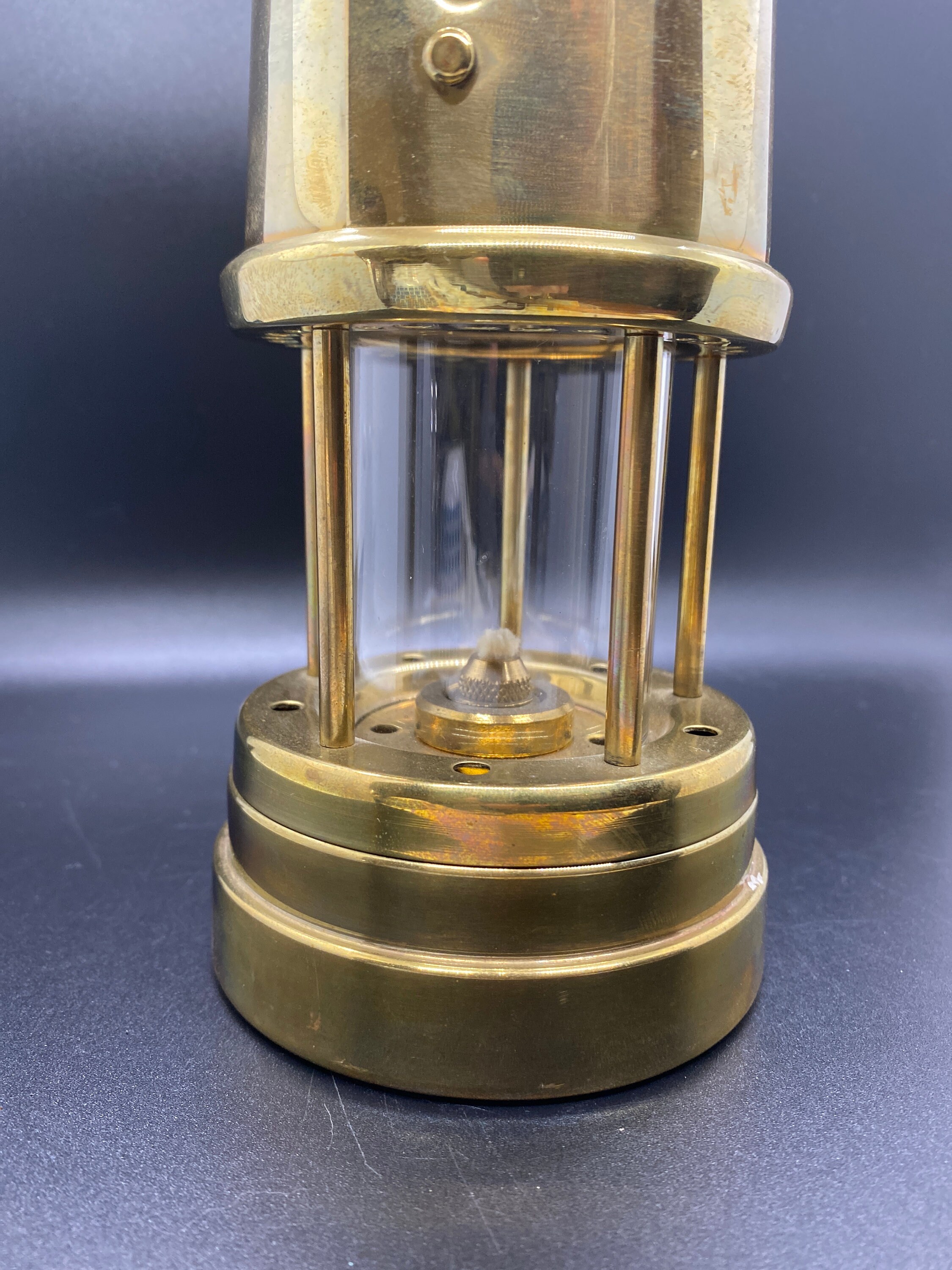 Vintage British Coal Mining Safety Miners Lamp Wales UK - Etsy