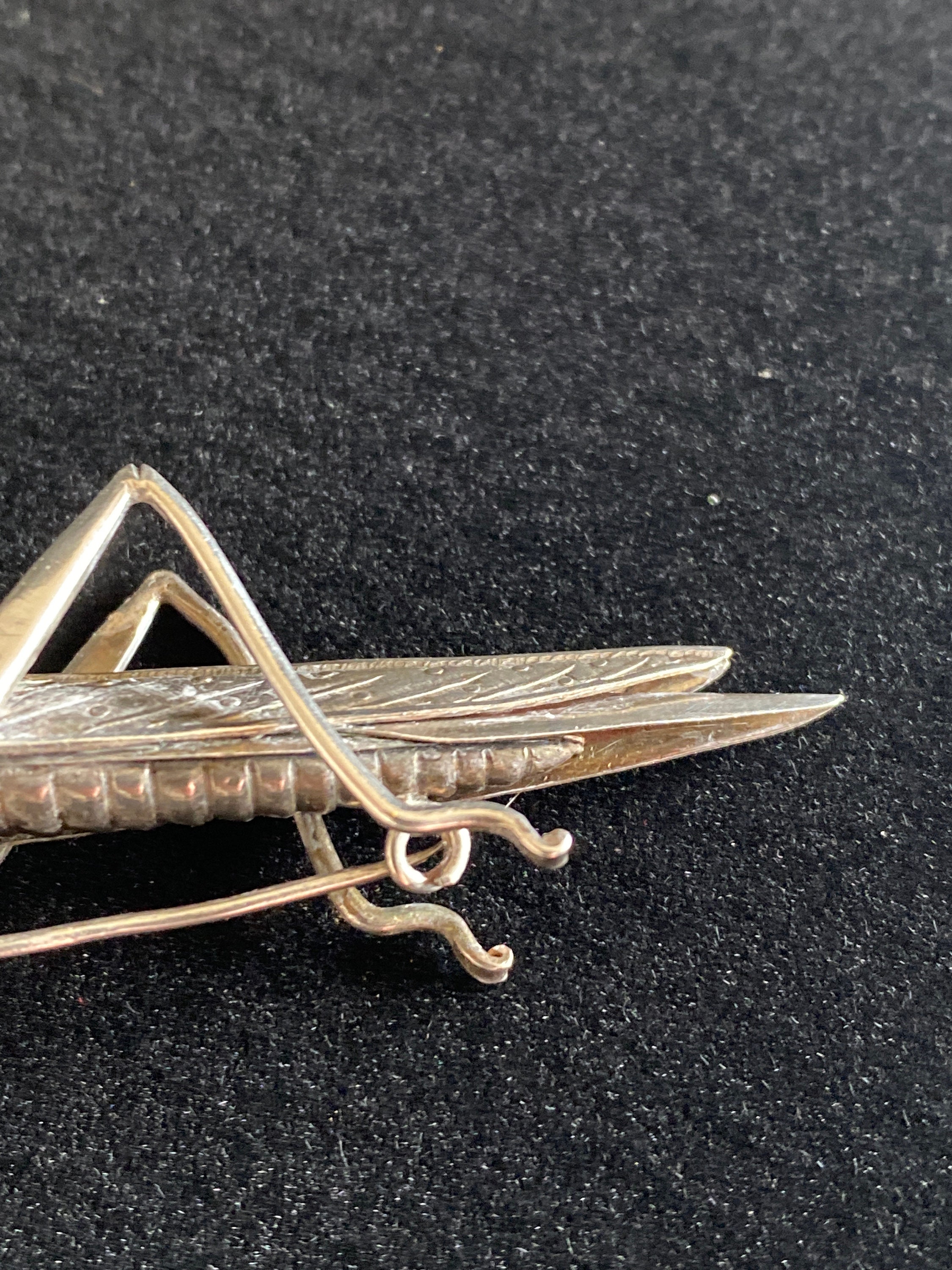 Handmade Artisan Sterling Silver Cricket Lotus Brooch Vintage - Etsy