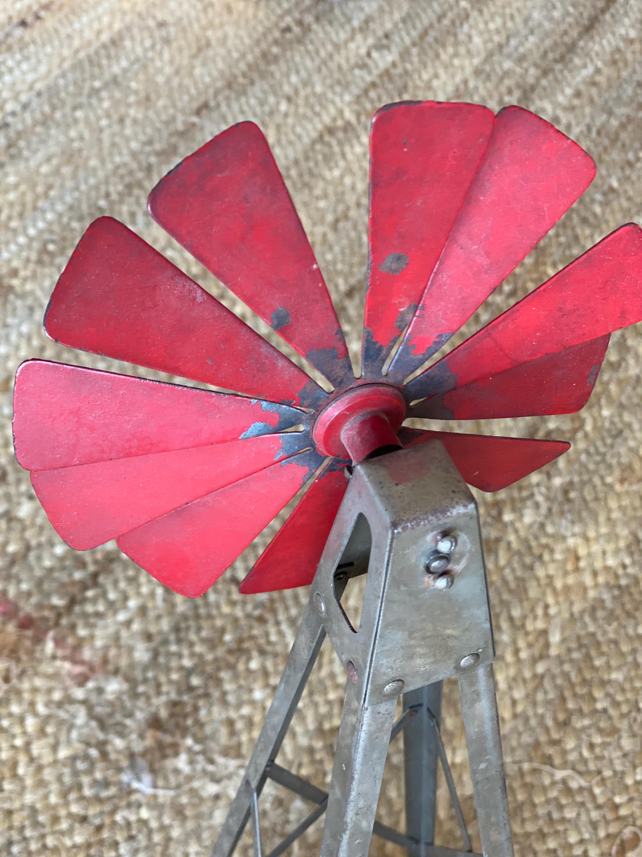Antique Empire Toy Live Steam Windmill Pump RED - Etsy