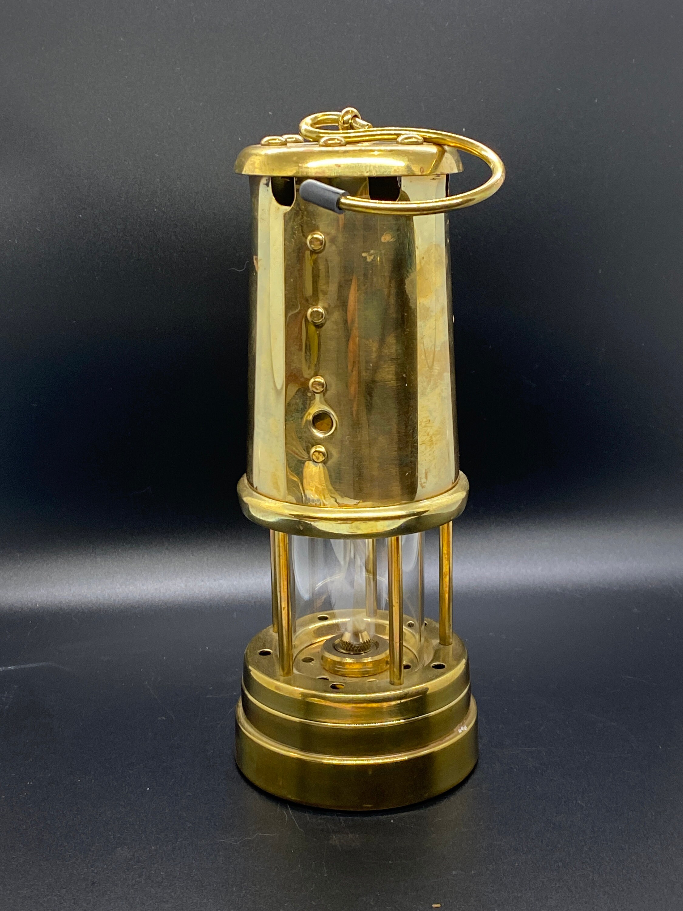 Vintage British Coal Mining Safety Miners Lamp Wales UK - Etsy