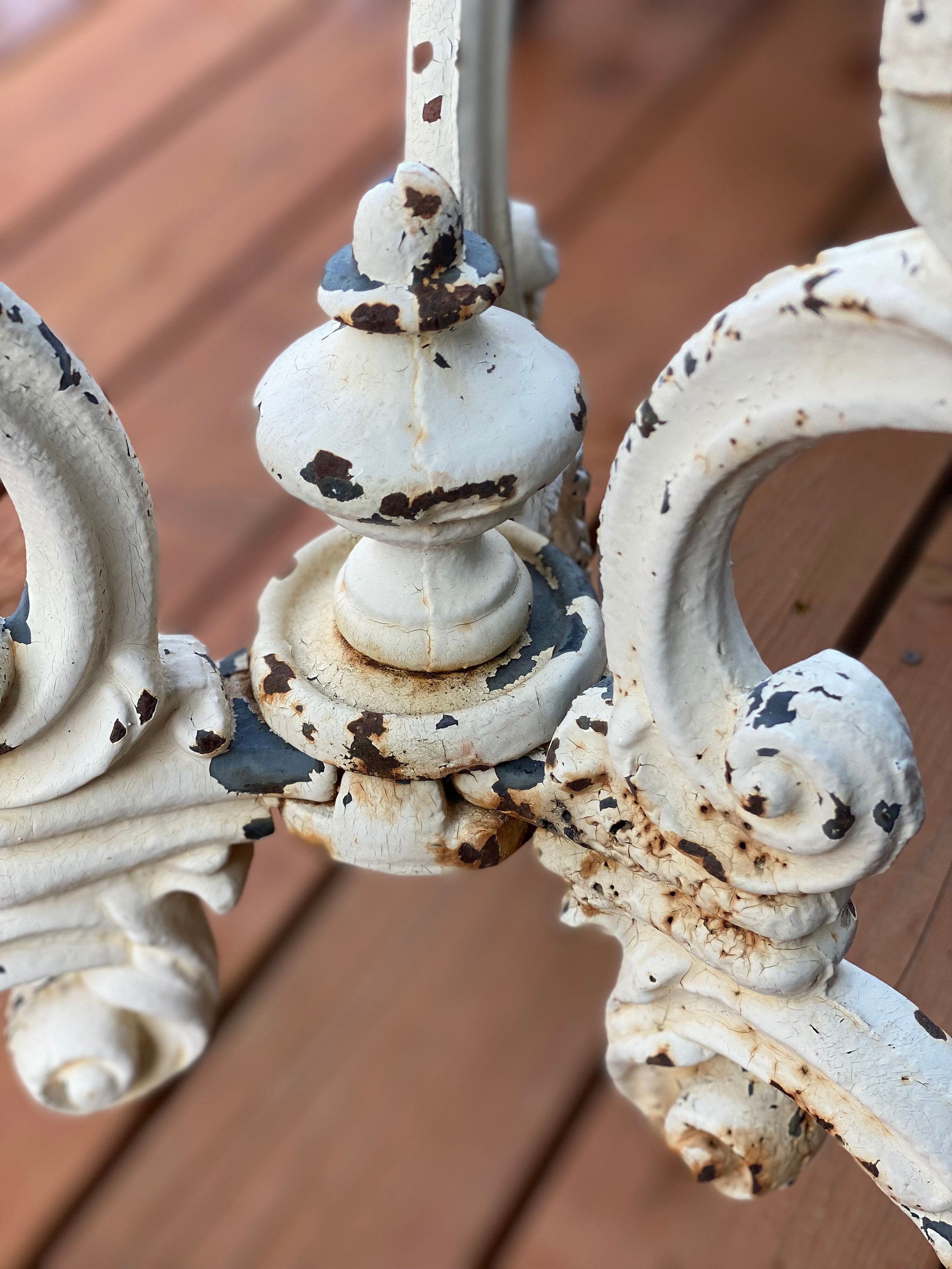 Cast Iron Ornate Table Base Antique - Etsy