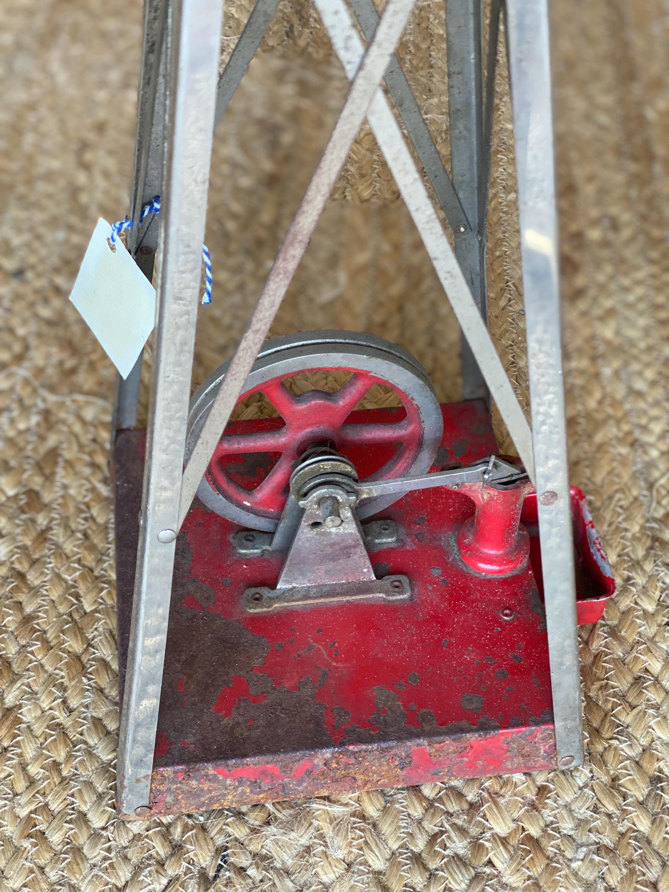 Antique Empire Toy Live Steam Windmill Pump RED - Etsy
