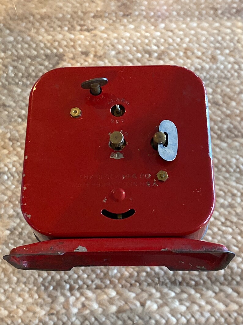 Vintage Lux Animated Alarm Clock 1950’s - Etsy