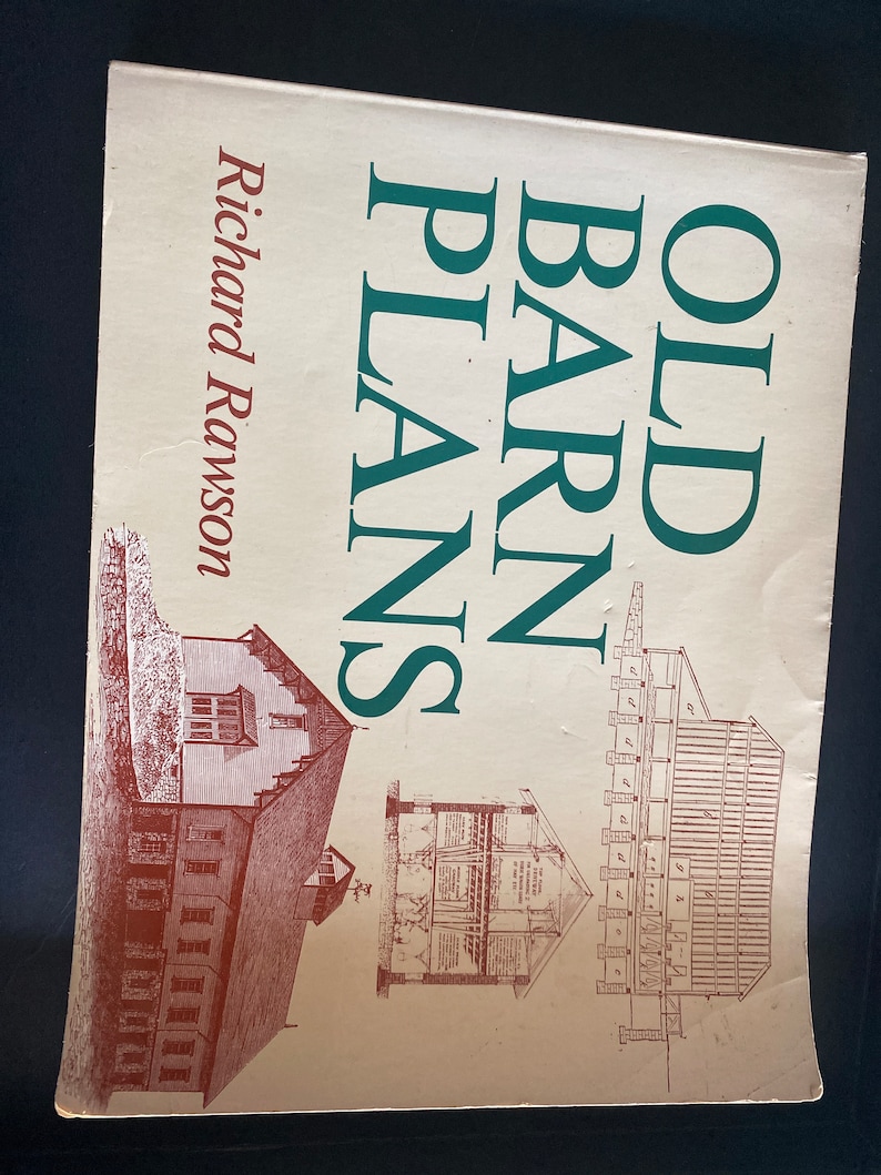 First Edition Old Barn Plans by Richard Rawson - Etsy