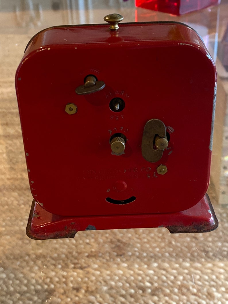 Vintage Lux Animated Alarm Clock 1950’s - Etsy