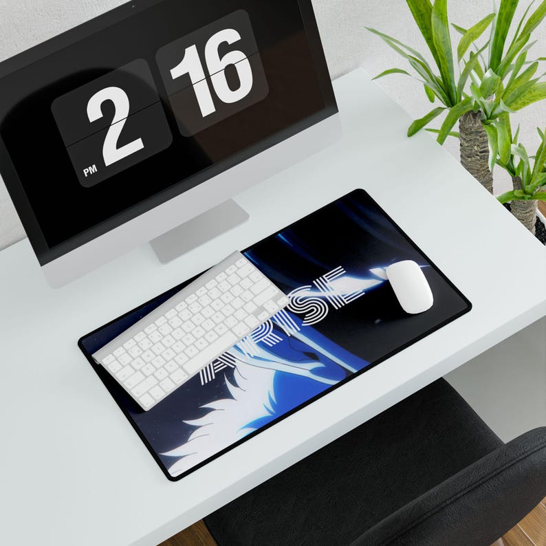 Solo Leveling ARISE Sung Jin-woo Desk Mat Large Gaming Mouse Pad for ...