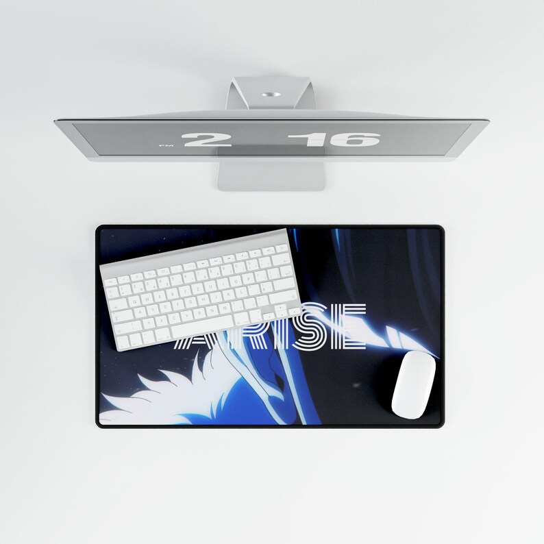 Solo Leveling ARISE Sung Jin-woo Desk Mat Large Gaming Mouse Pad for ...