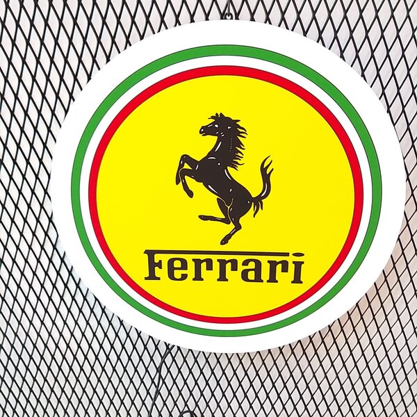 Ferrari Sign - Etsy