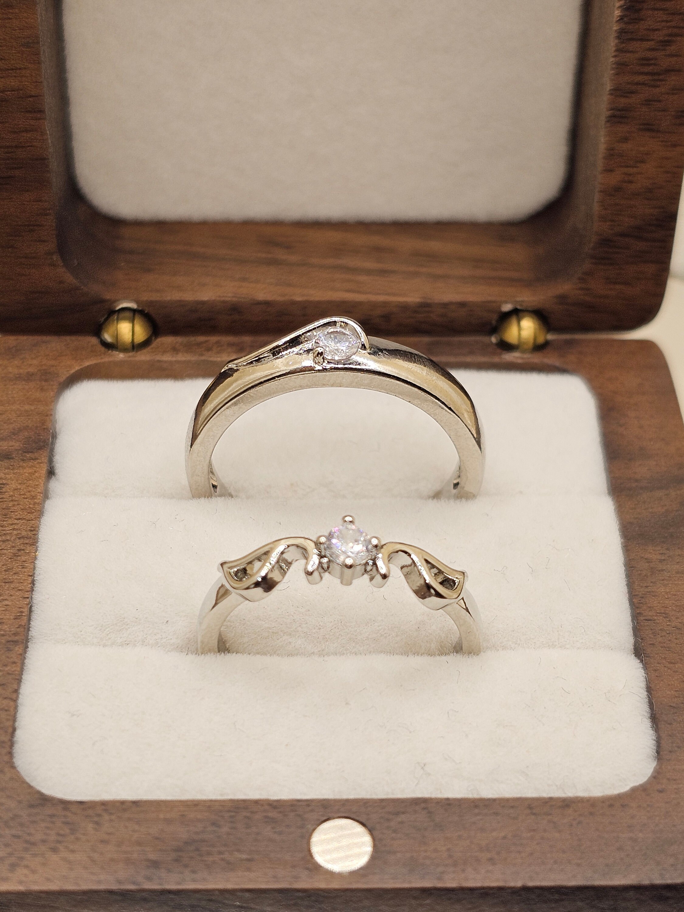 Couple Rings, Matching Rings, Ring Set, Wedding Bands, Adjustable Rings ...