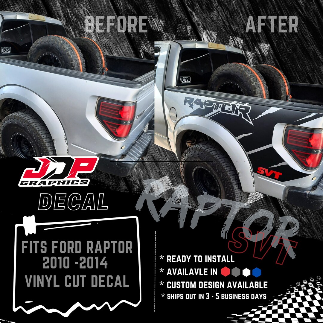 Ford Raptor SVT Decal 2010 - 2014 - Etsy
