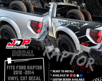 2010 2014 Raptor SVT Decals Truck Decals Black Matte - Etsy