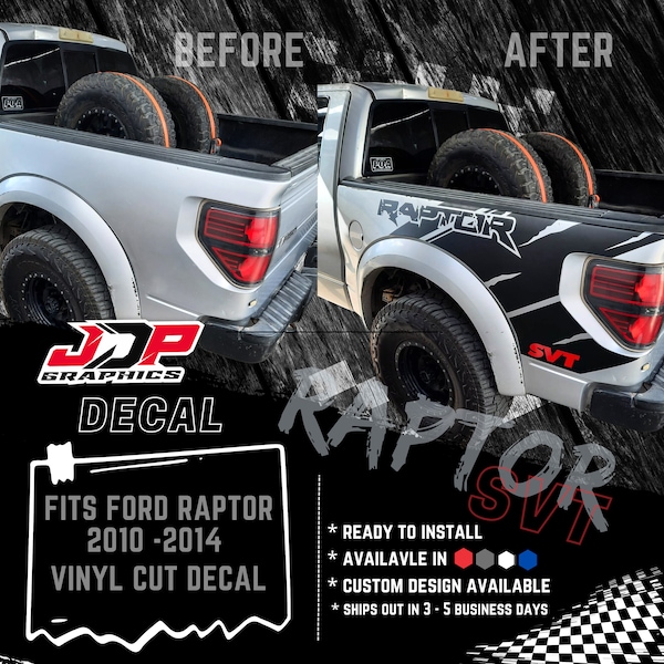2010 Ford Raptor Decal - Etsy