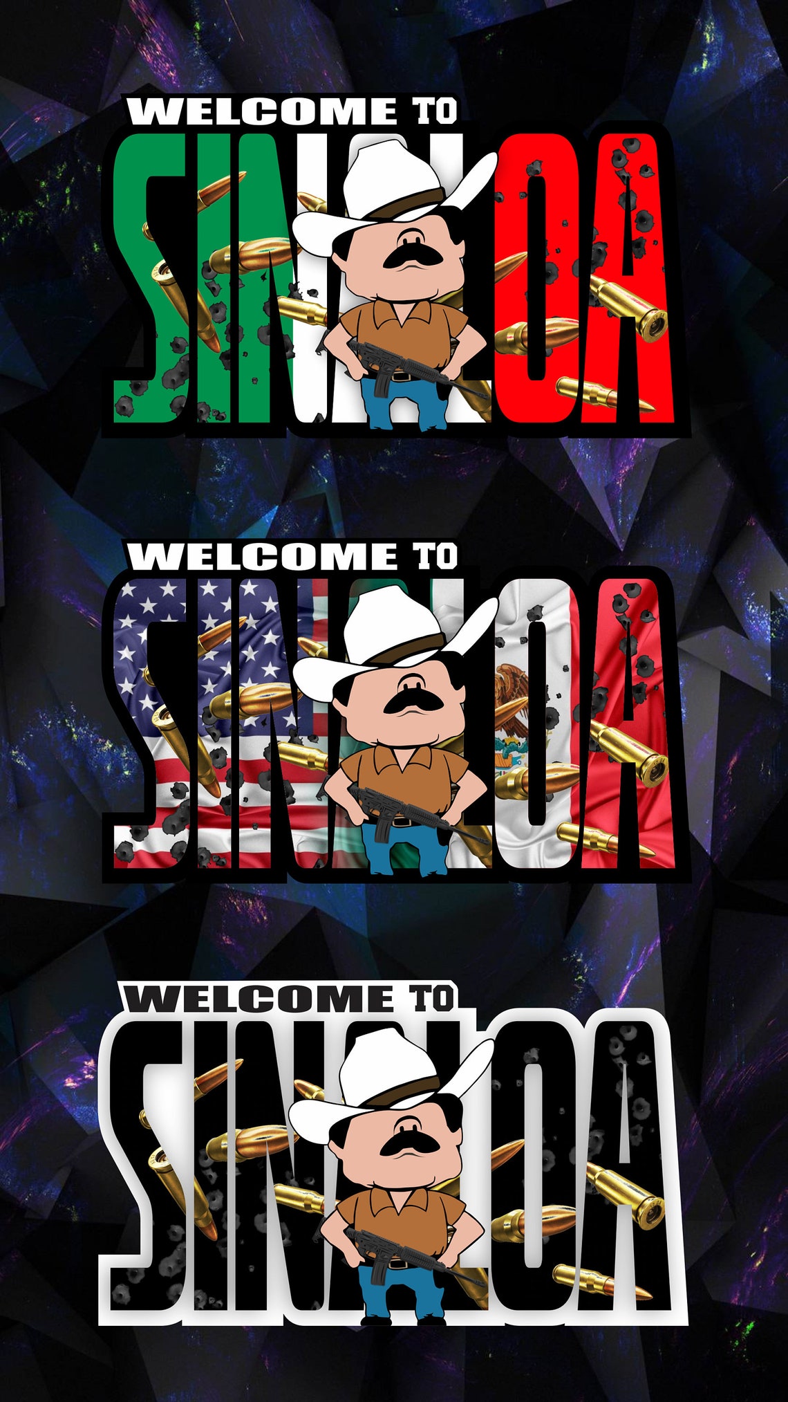 Sinaloa Sticker/decals Mayo Sticker 8.5x11 Stickers Sheet MEX/USA - Etsy