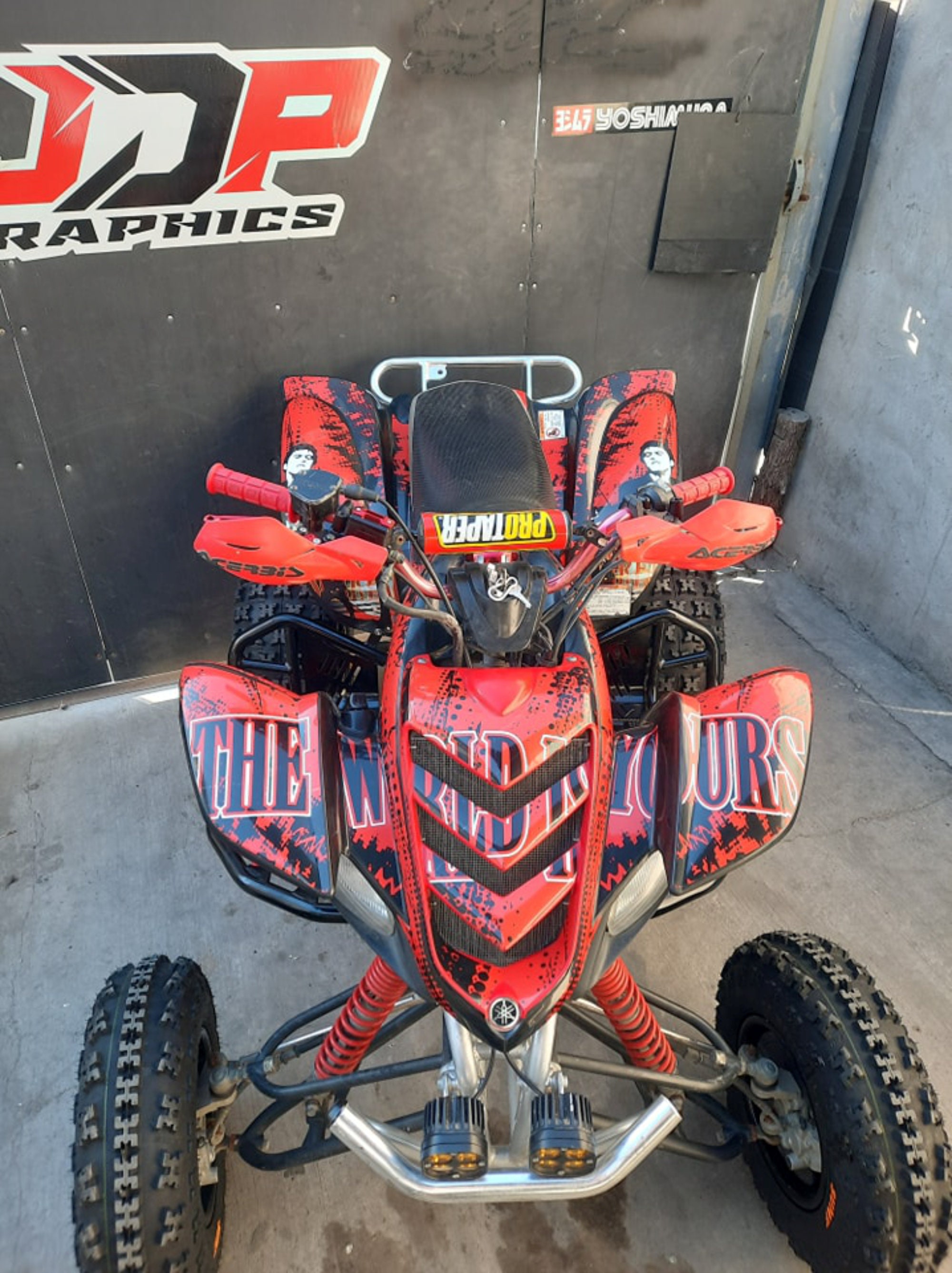 YAMAHA RAPTOR 660 Graphics Design/template - Etsy