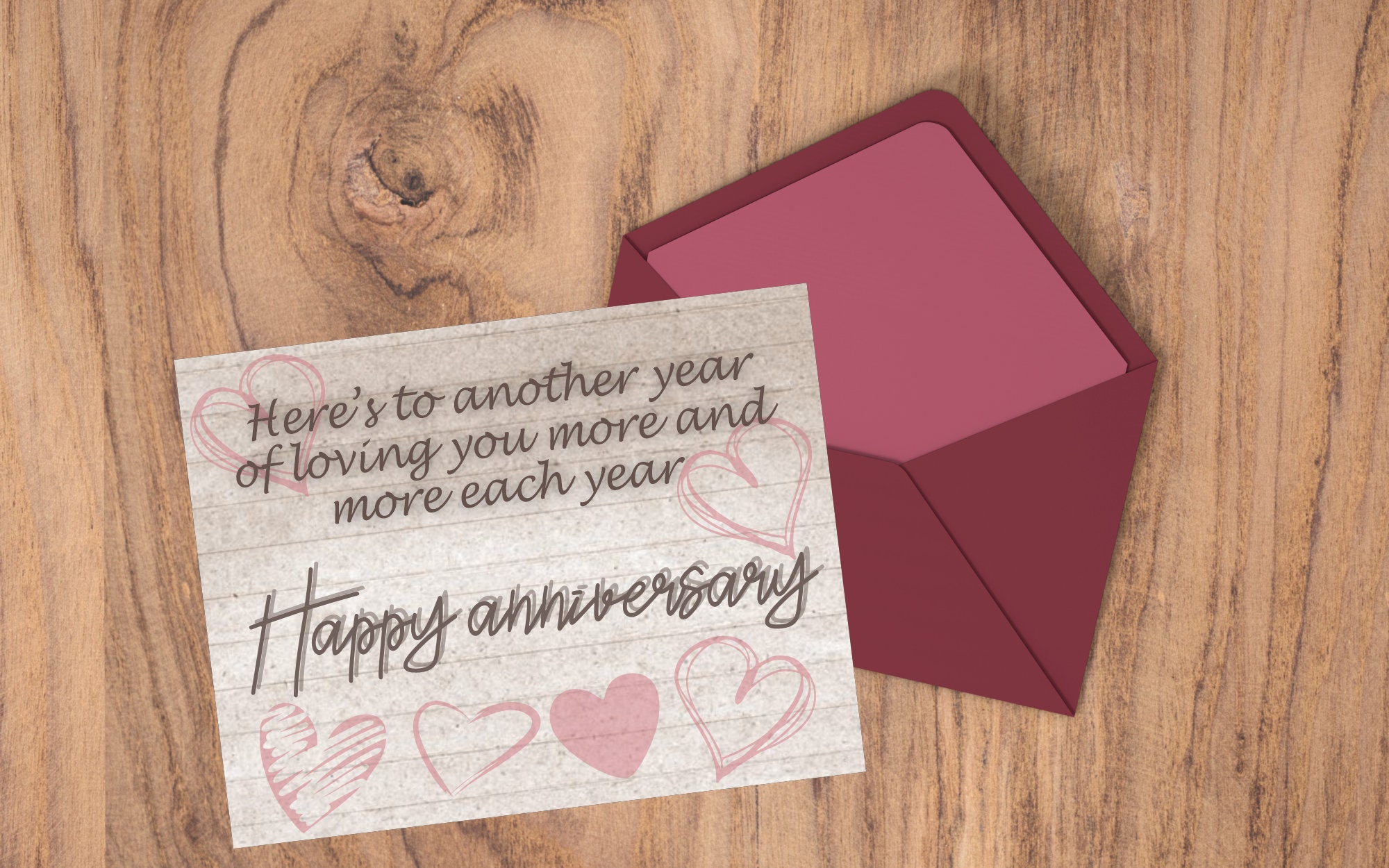 3 Pack Printable Anniversary Card Digital Download SVG PDF Files - Etsy