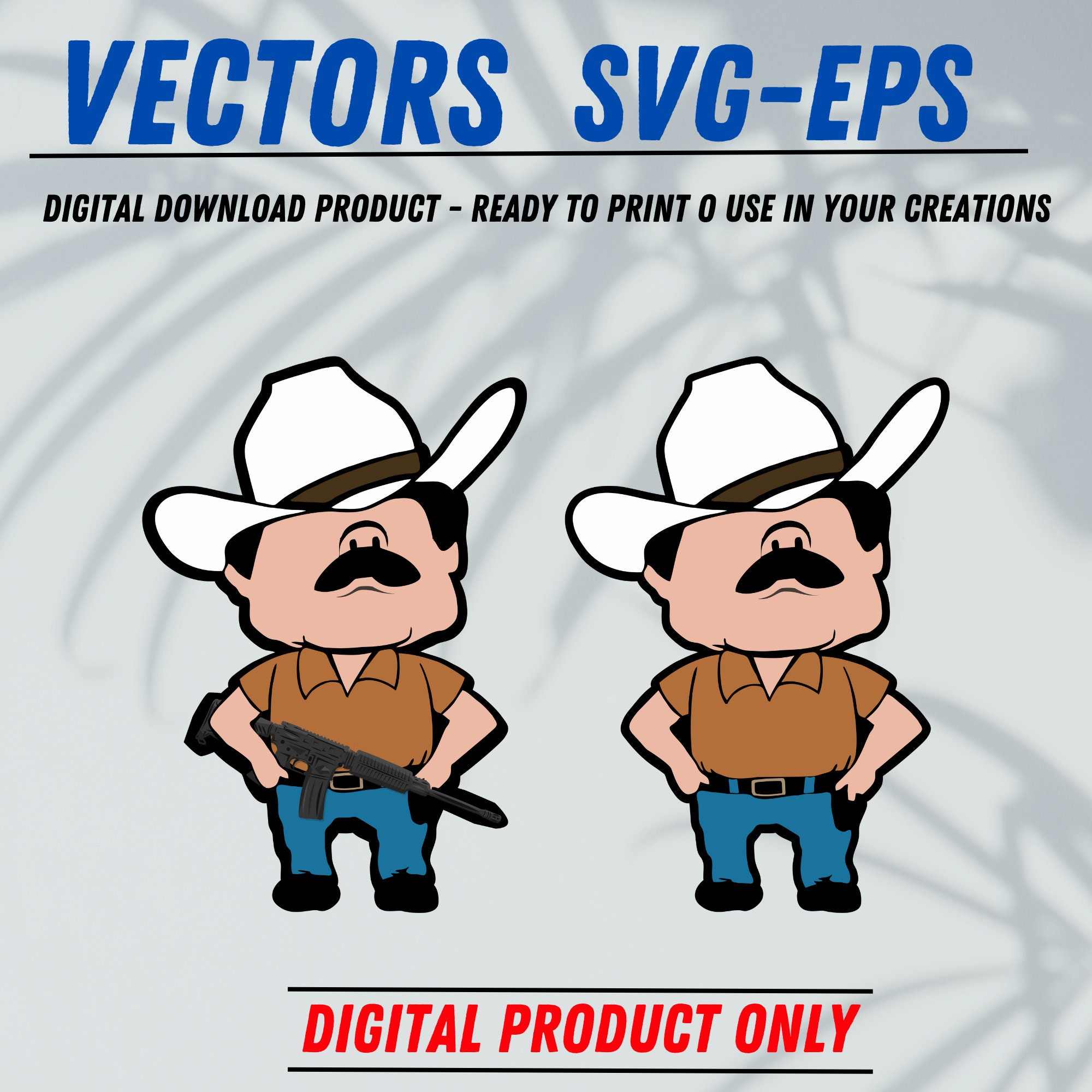 El Mayo Sinaloa El Del Sombrero Vectors EPS, SVG, Digital Producto Only ...