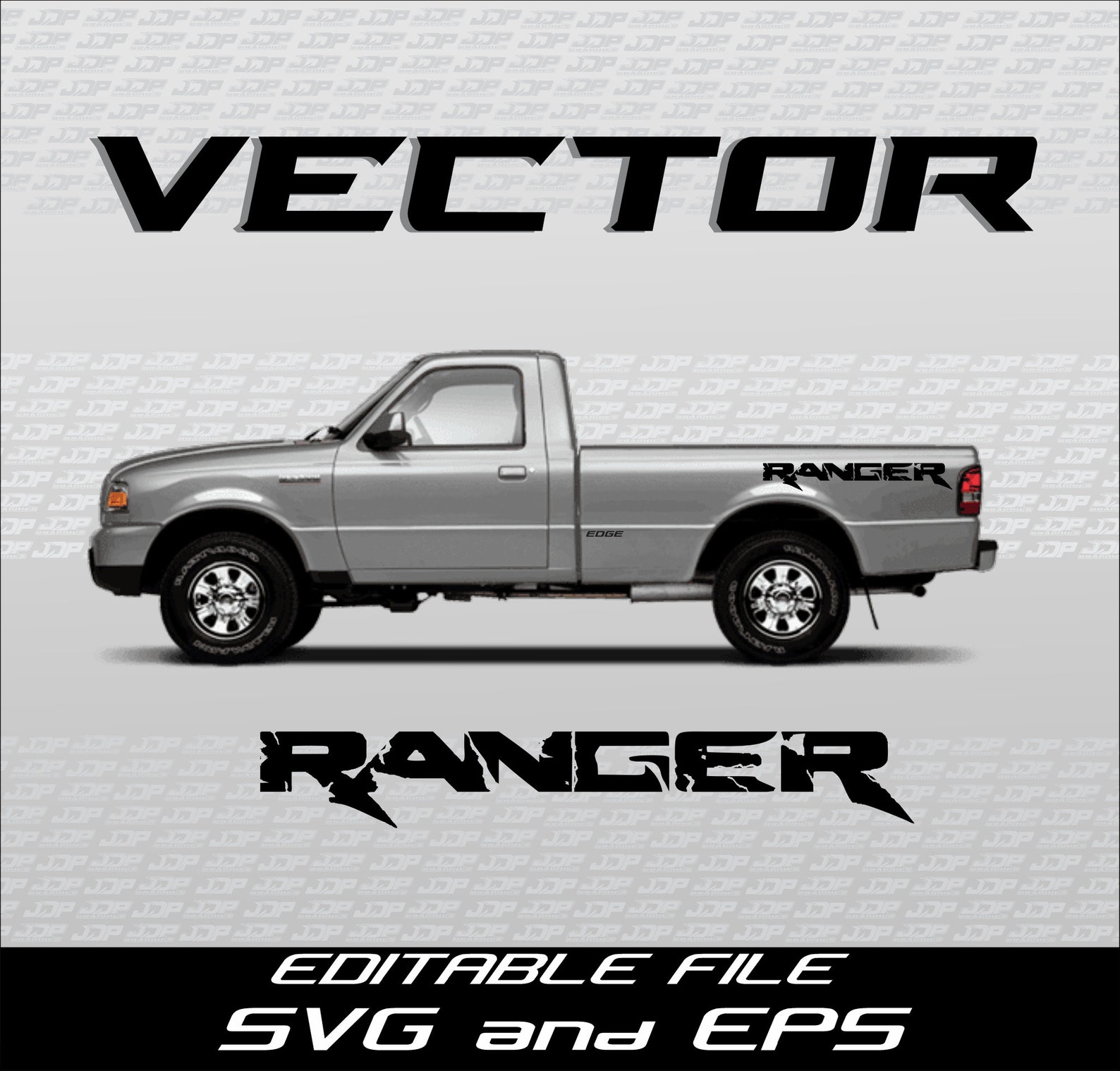 Ford Ranger Vector 3 Designs SVG EPS - Etsy