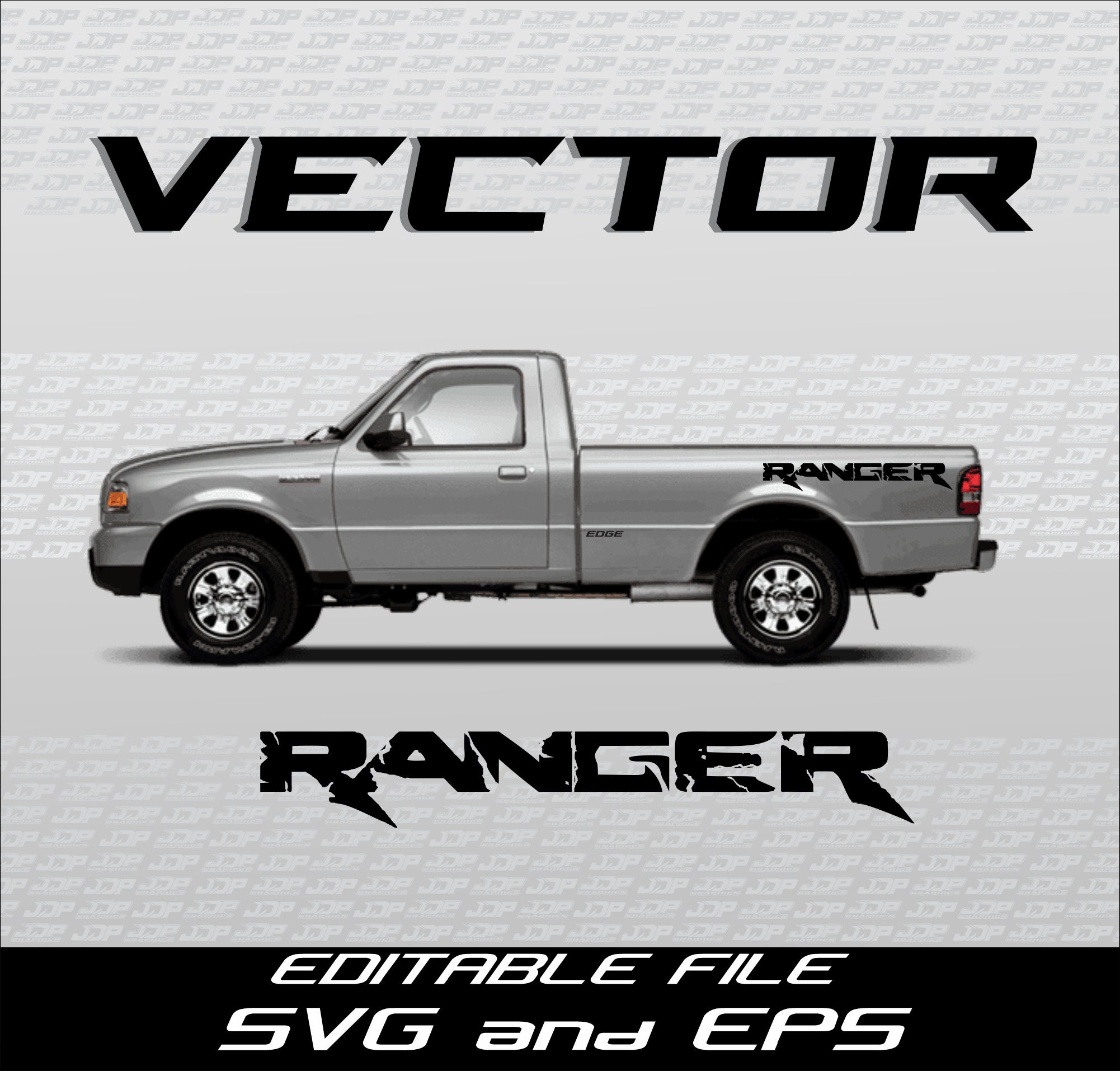 Ford Ranger Vector 3 Designs SVG EPS - Etsy