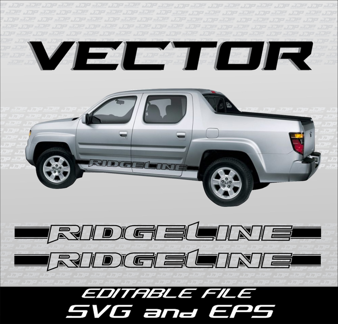 Honda Ridgeline SVG EPS Decal Design - Etsy UK