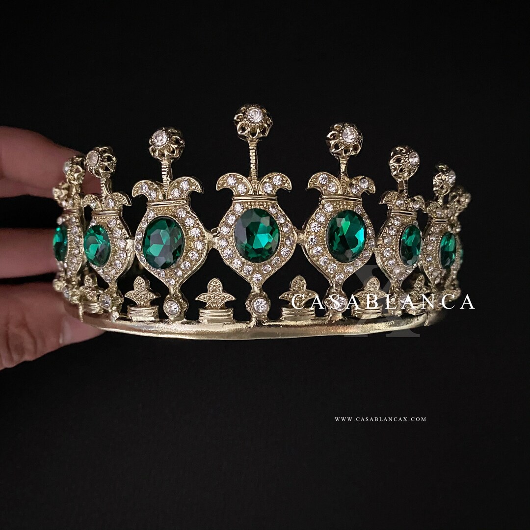 Henna Jewelry Crown Tiara Taqlidi Caftan Wedding Dress Takshita Lebsa ...