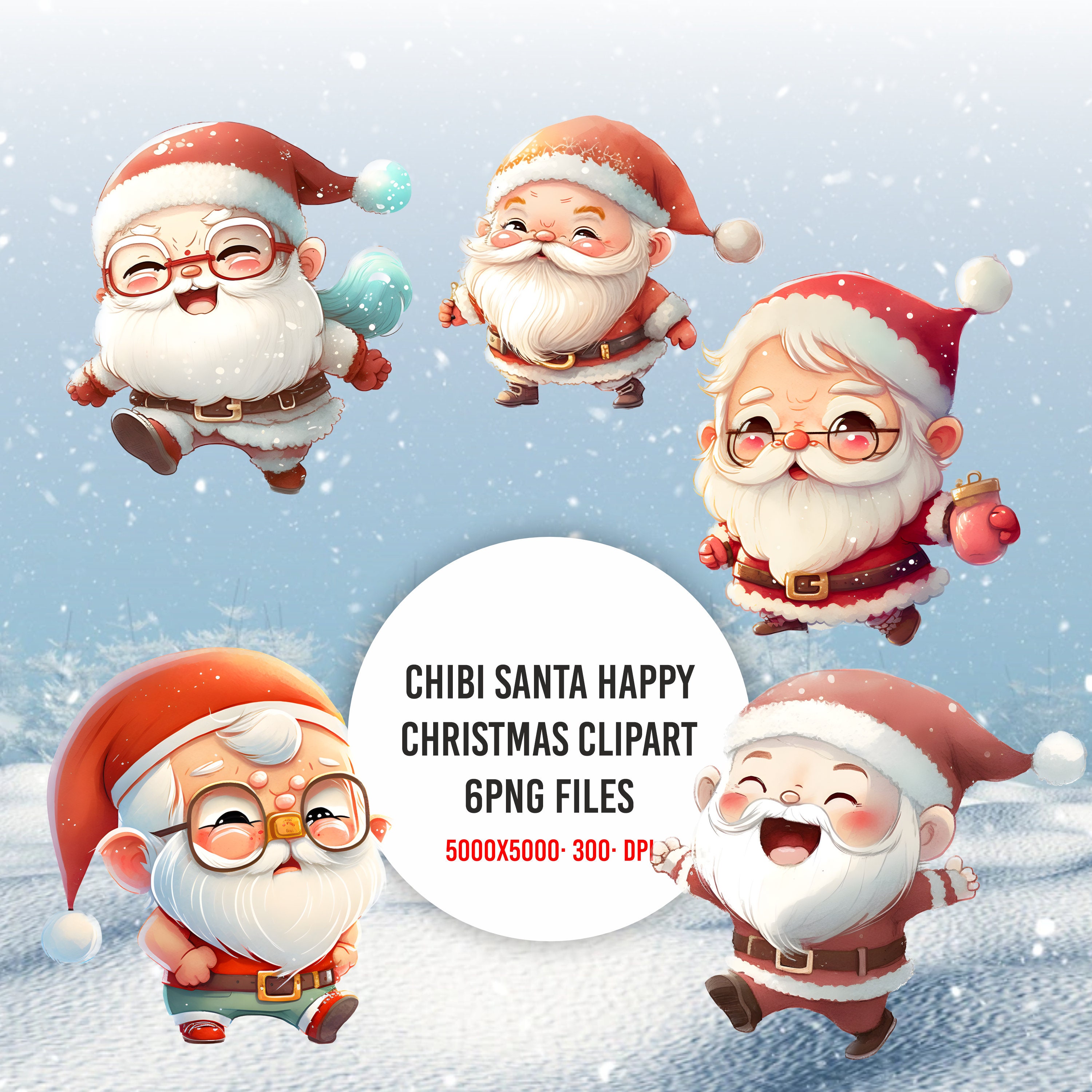 Chibi Cute Christmas