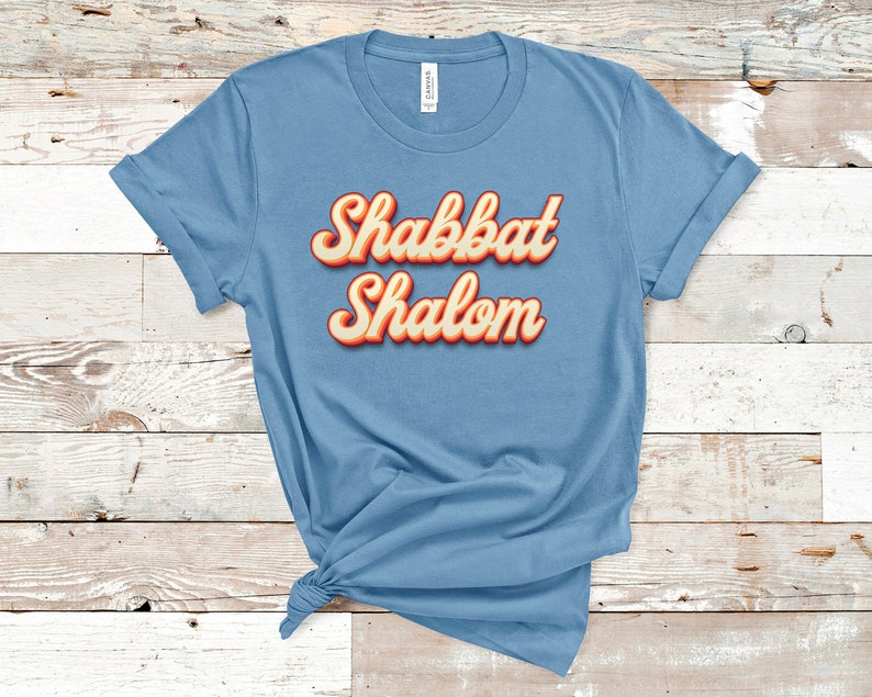 Shabbat Shalom Shirt: Feast Day Shirt Shabbat Shirt Torah - Etsy