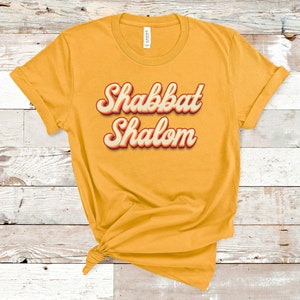 Shabbat Shalom Shirt: Feast Day Shirt, Shabbat Shirt, Torah Shirt ...