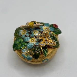 Vintage Kirks Folly Forget Me Not Box - Etsy