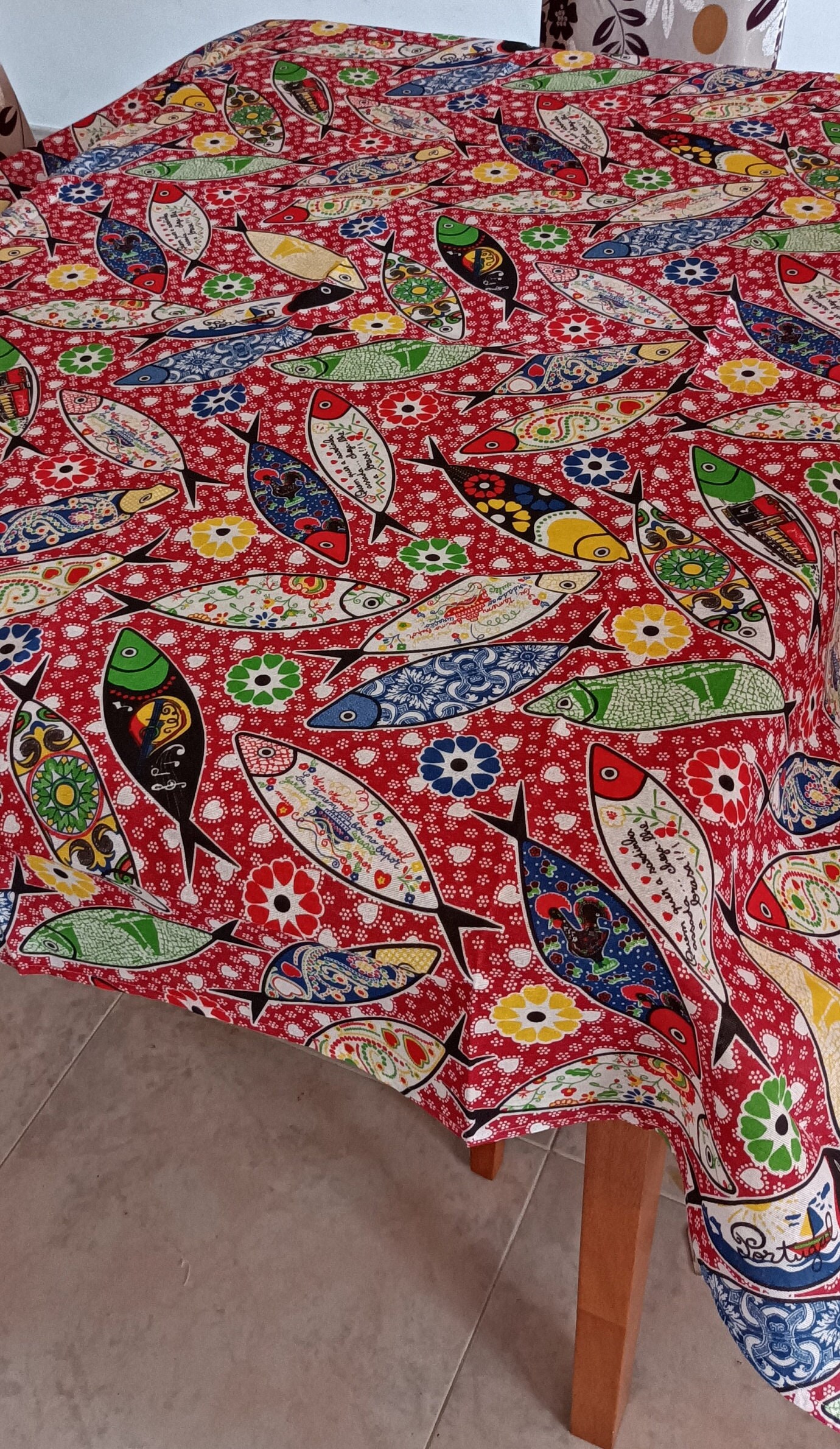 Portuguese Table Cloth Traditional Different Design 150x200, Colourful ...
