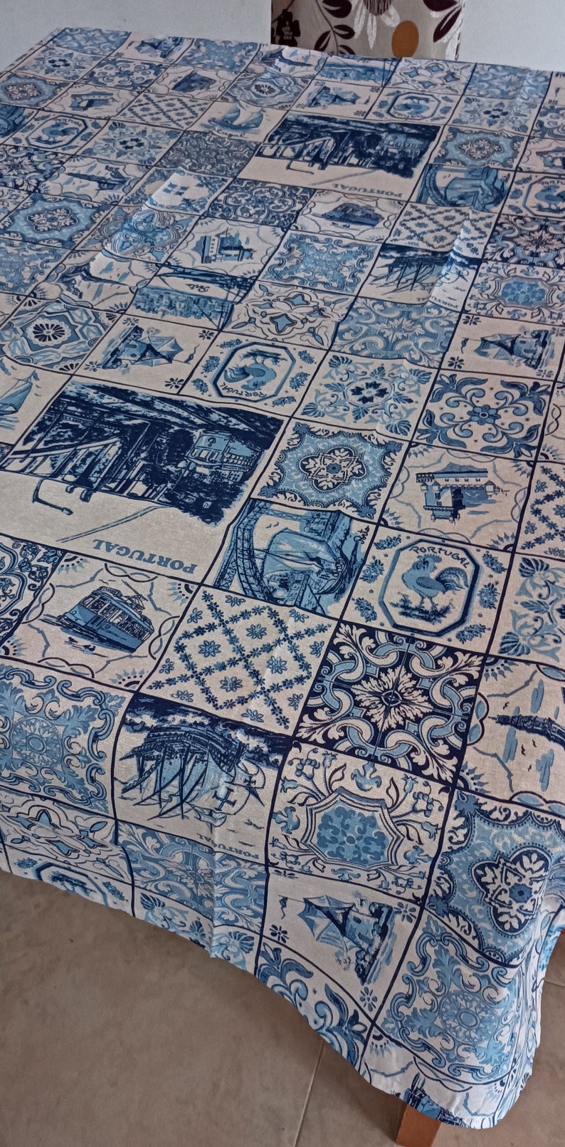 Portuguese Table Cloth Traditional Different Design 150x200, Colourful ...