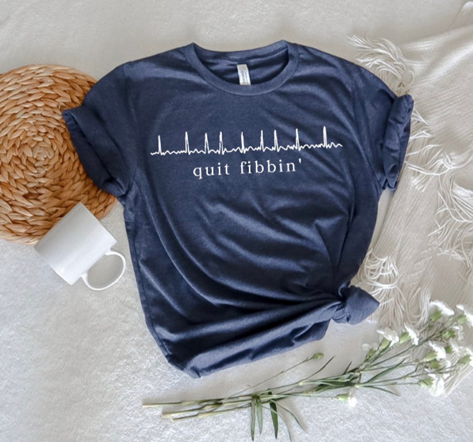 Quit Fibbin' Nursing T-shirt - Etsy