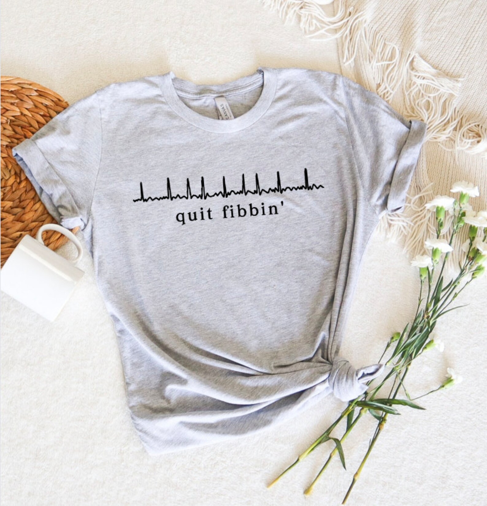 Quit Fibbin' Nursing T-shirt - Etsy