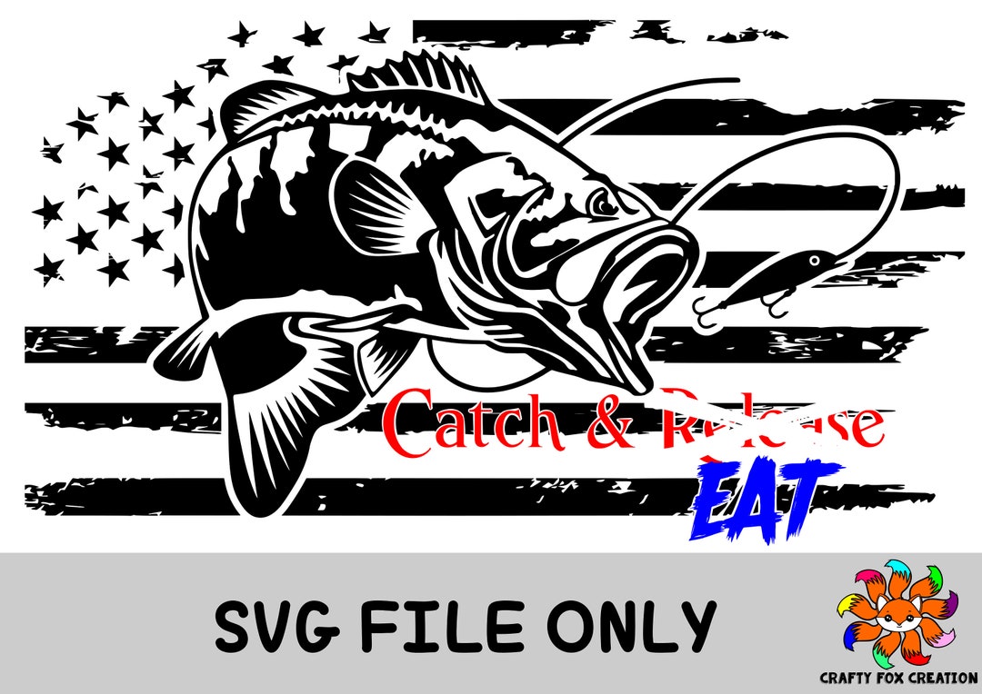 Catch & Eat SVG - Etsy