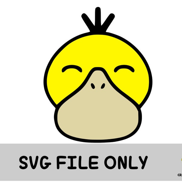 Psyduck Svg - Etsy