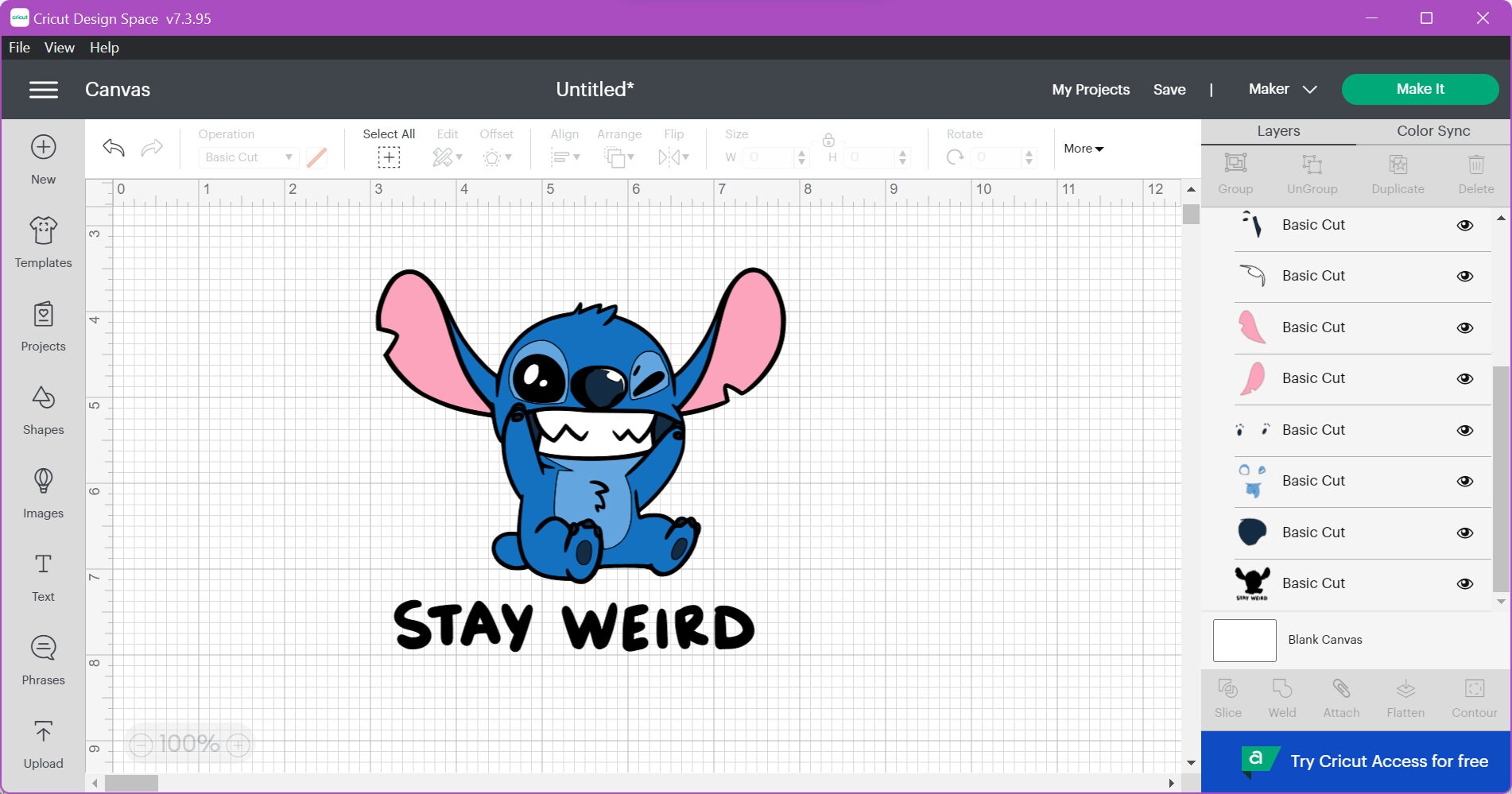Stitch Stay Weird SVG - Etsy Stitch Stay Weird SVG - Etsy