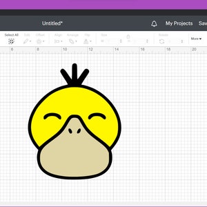 Psyduck SVG - Etsy