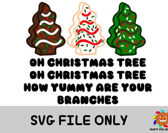 Little Debbie Cake-christmas Tree Holiday-svg PNG Digital - Etsy