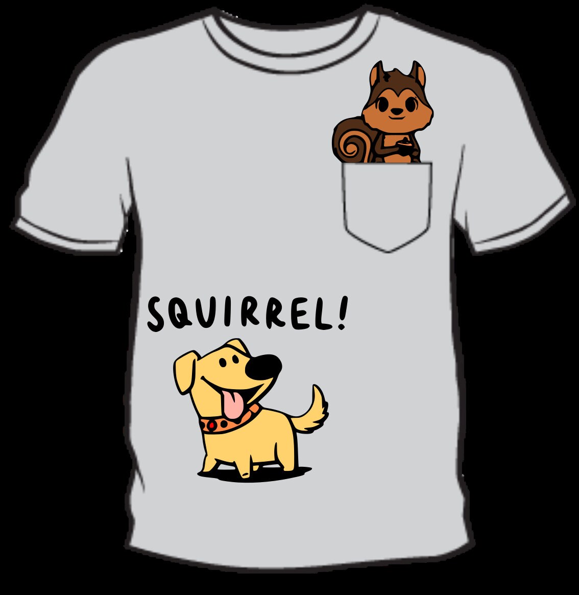 Doug Squirrel SVG | Etsy