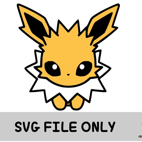 Jolteon Svg - Etsy