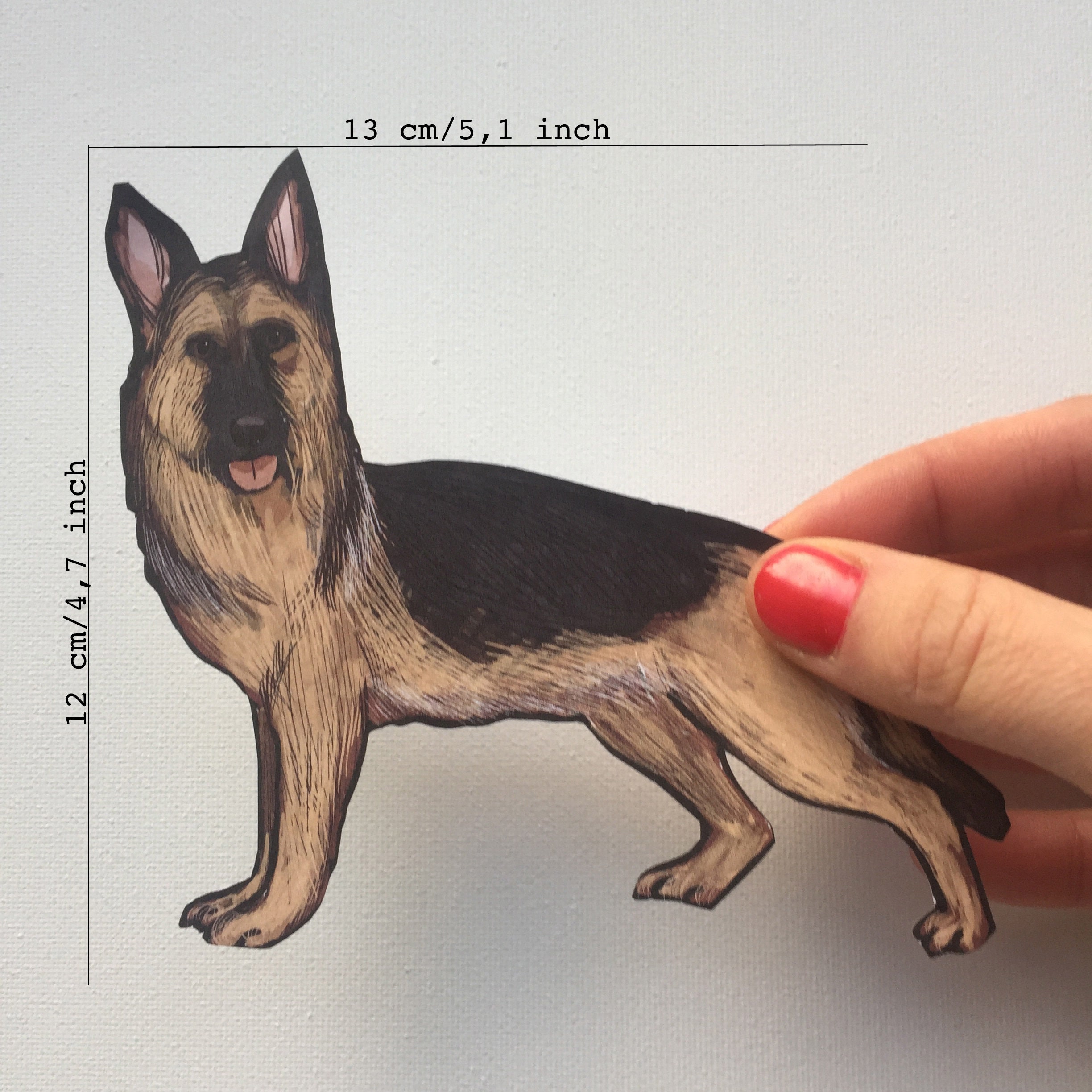 German Shepherd PRINTABLE DIGITAL Paper Doll Kit for Creative - Etsy