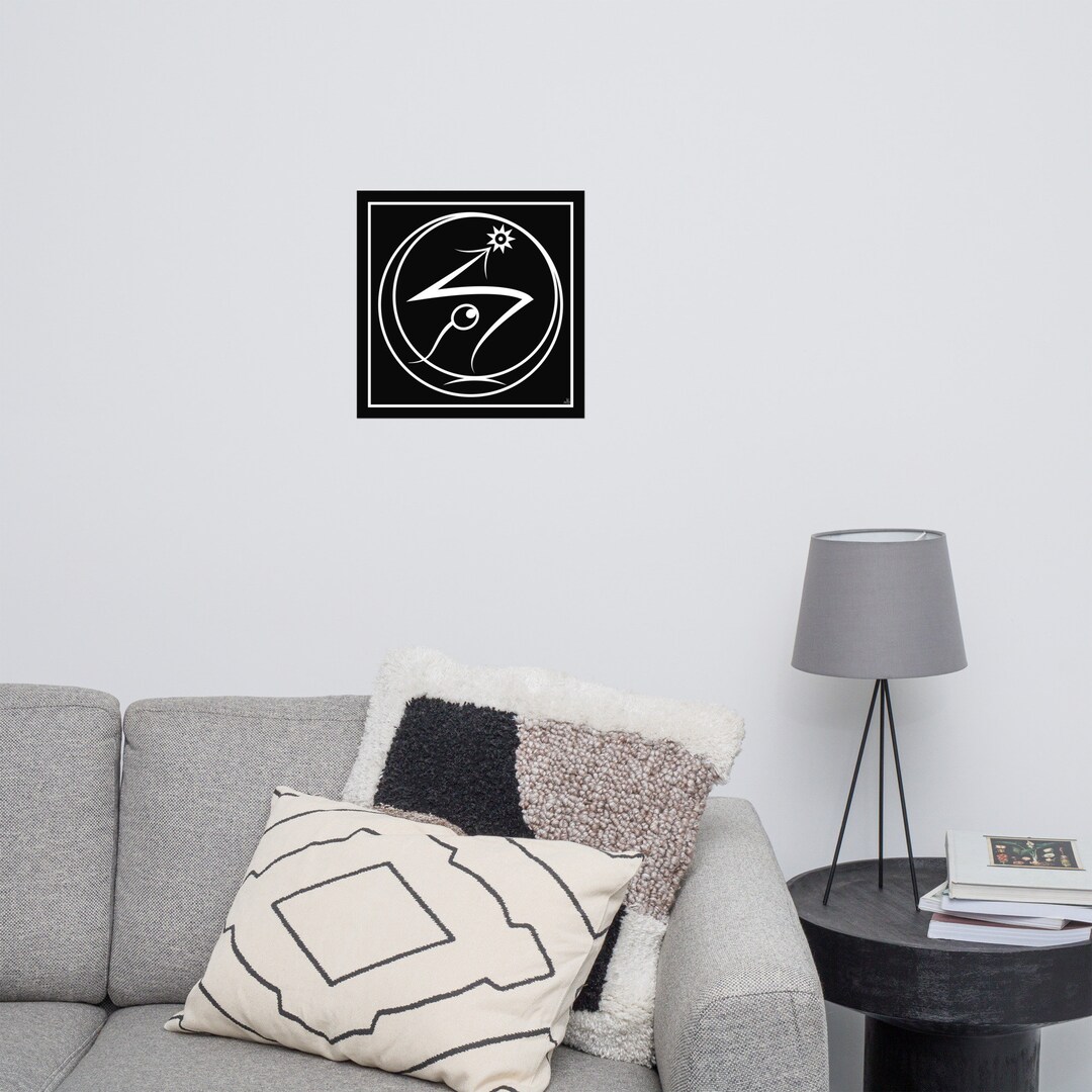 CREATION Sigil Matte Poster Manifest Positivity Encourage Your Creative ...