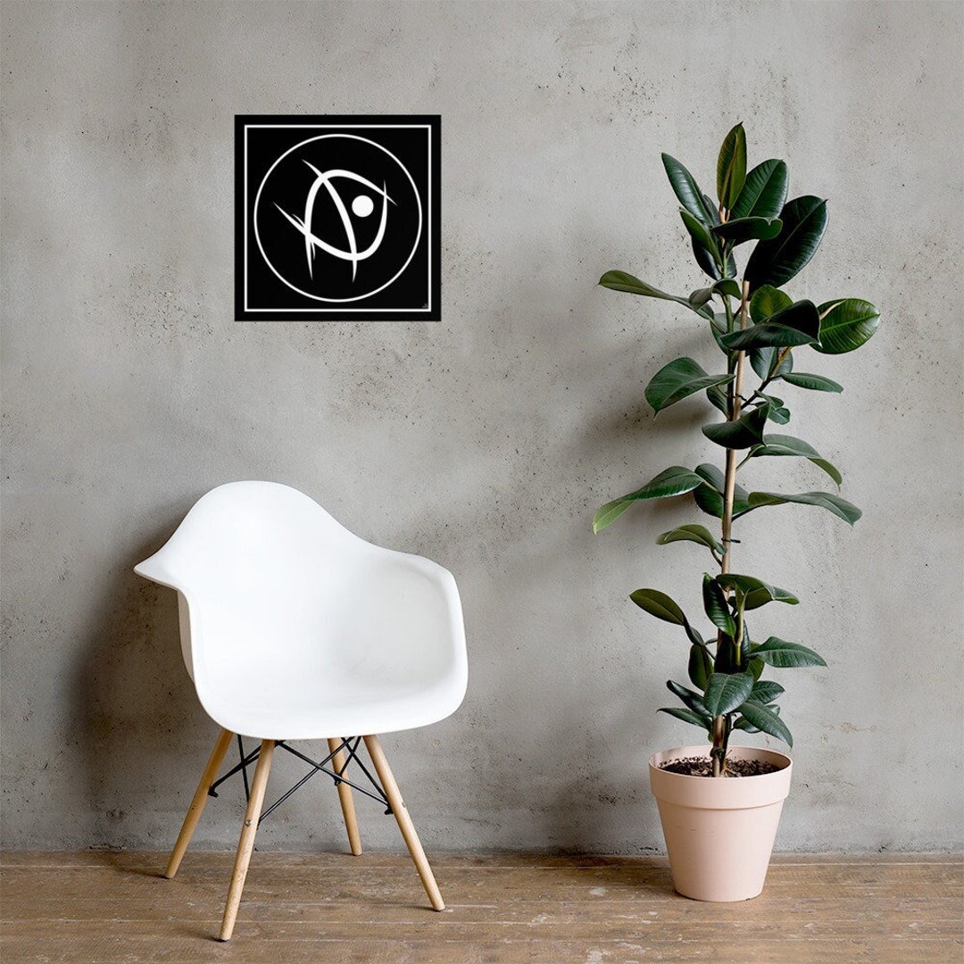 PROSPERITY Sigil Poster Manifest Money Flows to Me Positive Affirmation ...