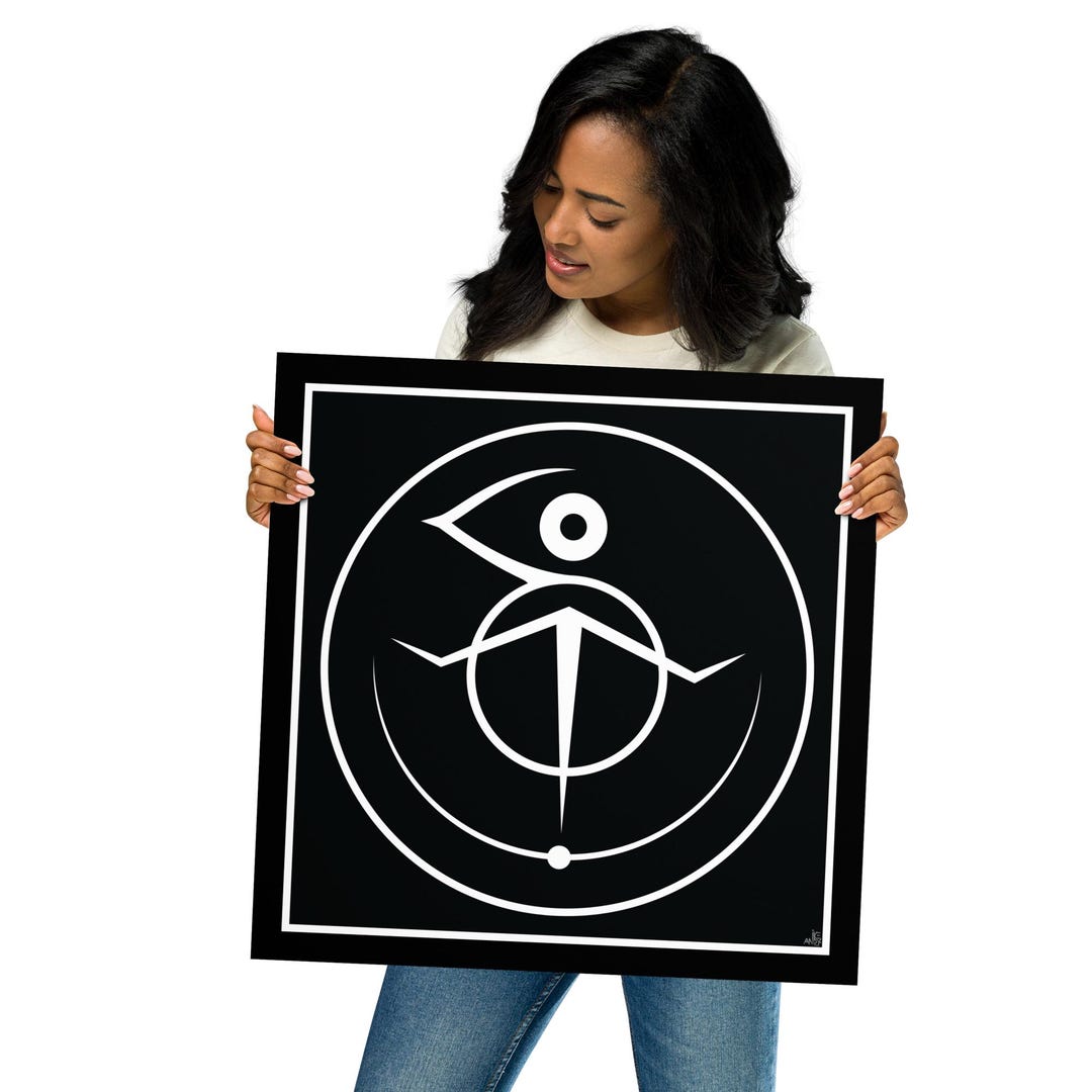 BUSINESS SECURITY Sigil on Luster Photo Paper Poster Manifestation ...